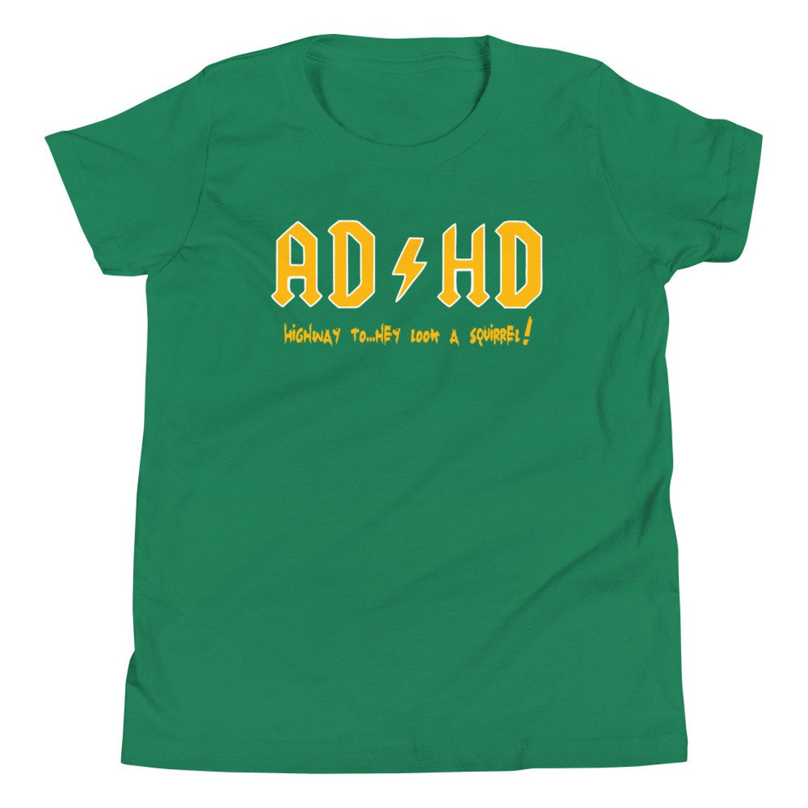 Adhd Cool Kids Tee Adhd Kids Tee Highway to Hey Squirrel - Etsy