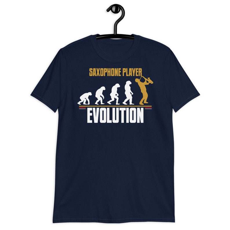 Saxophone Evolution Tee Sax Tshirt Sax Tee Sax Shirt Sax | Etsy