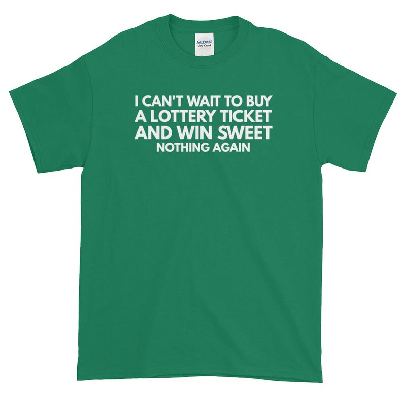 Lottery Winner T-shirt Funny Gift for Anyone Win Sweet - Etsy