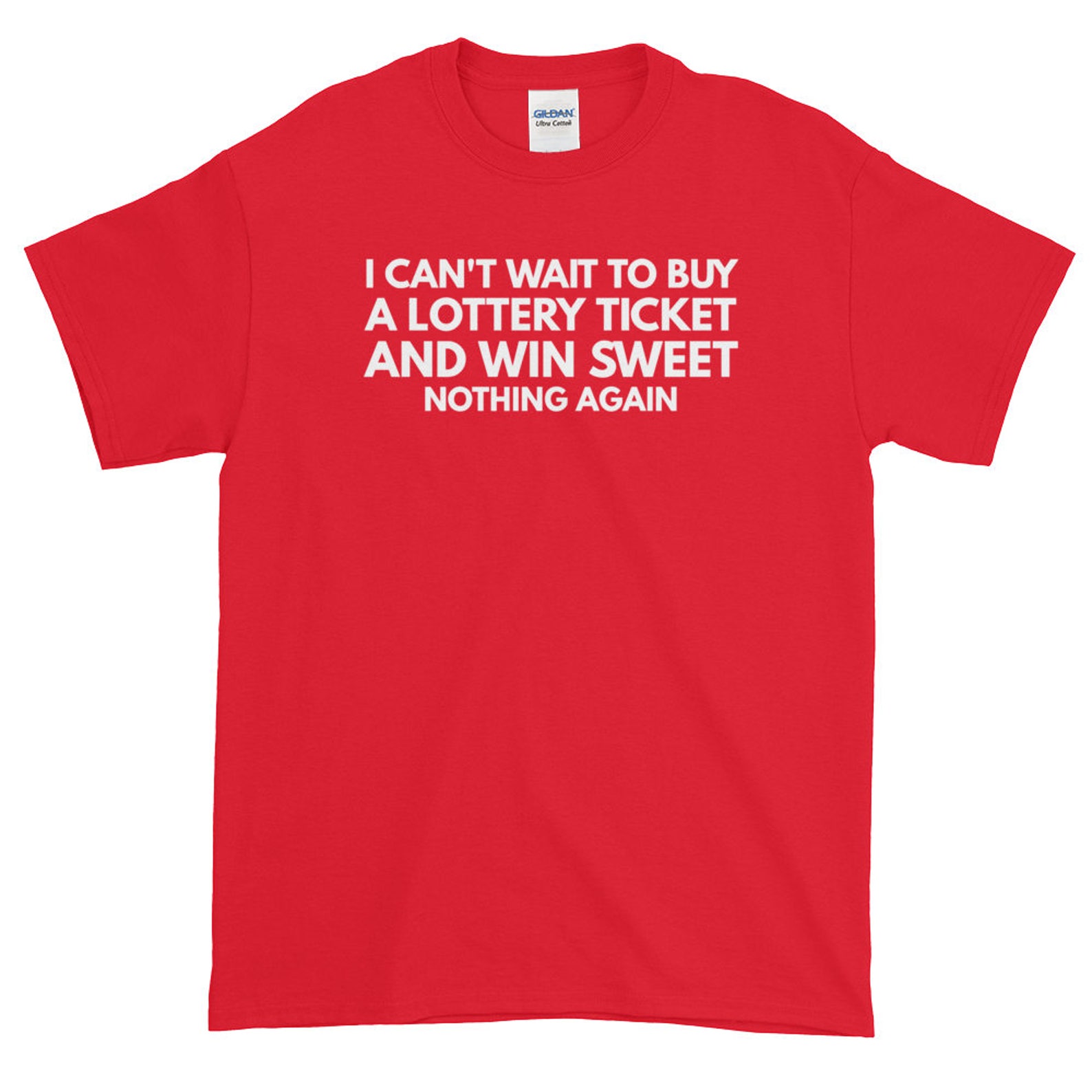 Lottery Winner T-shirt Funny Gift for Anyone Win Sweet - Etsy