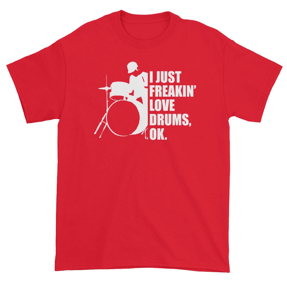 Drummer Tshirts Drummer Tee Shirt Drums Tee Shirt Gift for Drummers ...