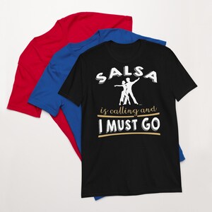 Salsa T-shirt, Salsa Tee, Salsa Tshirt, Salsa Shirt, Salsa Gift, Salsa ...