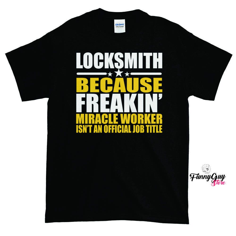 Locksmith T-shirt Gift for Locksmiths Coworker Gift - Etsy