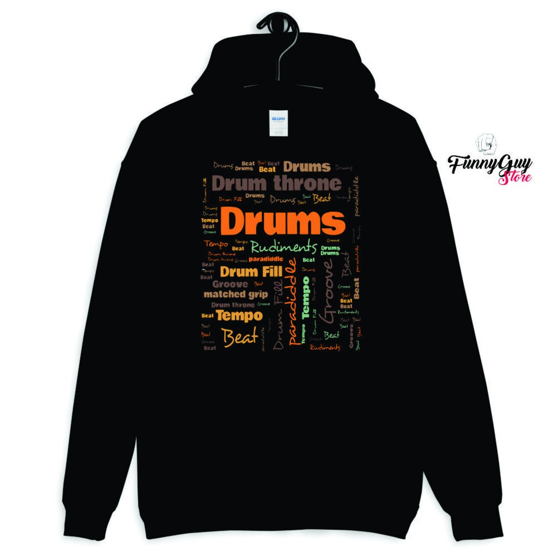 Drums Hoodie Drums Gift Gift Drums Terms Drums Player - Etsy