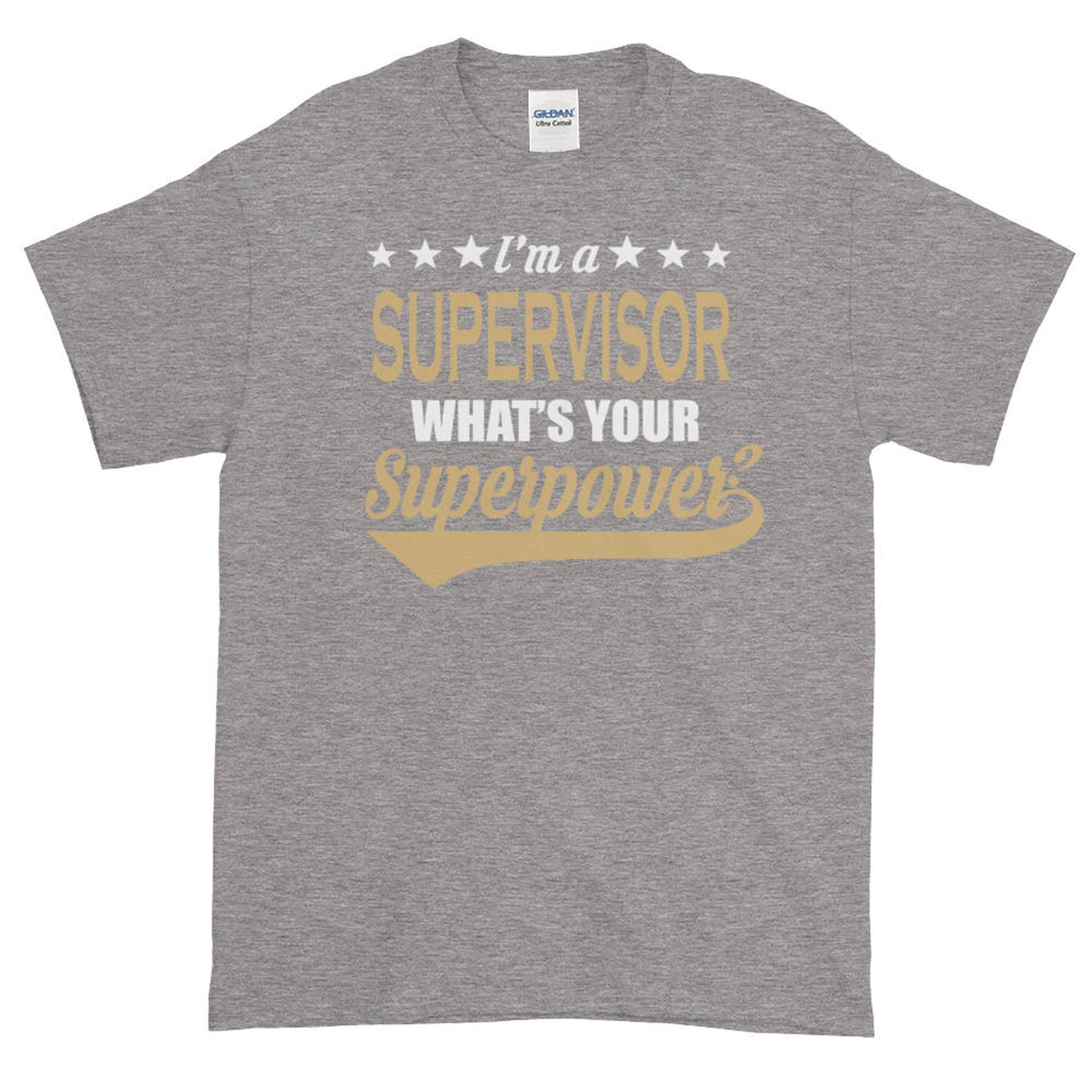 Cool Supervisor Tee / Supervisor Gift / Superpower T Shirt / - Etsy