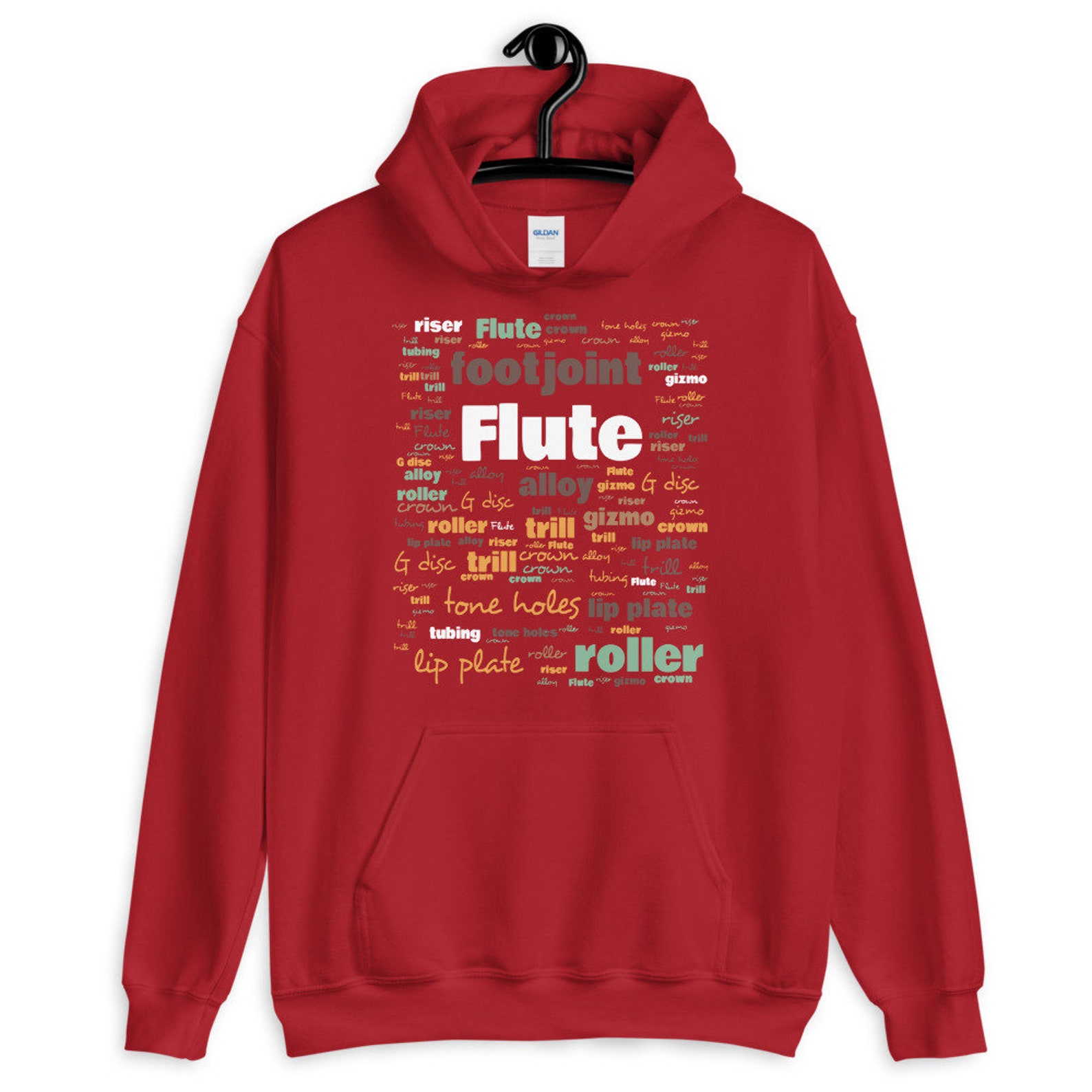 Flute Hoodie | Flute Gift | Gift Flute Player | Flute Player Hoodie ...