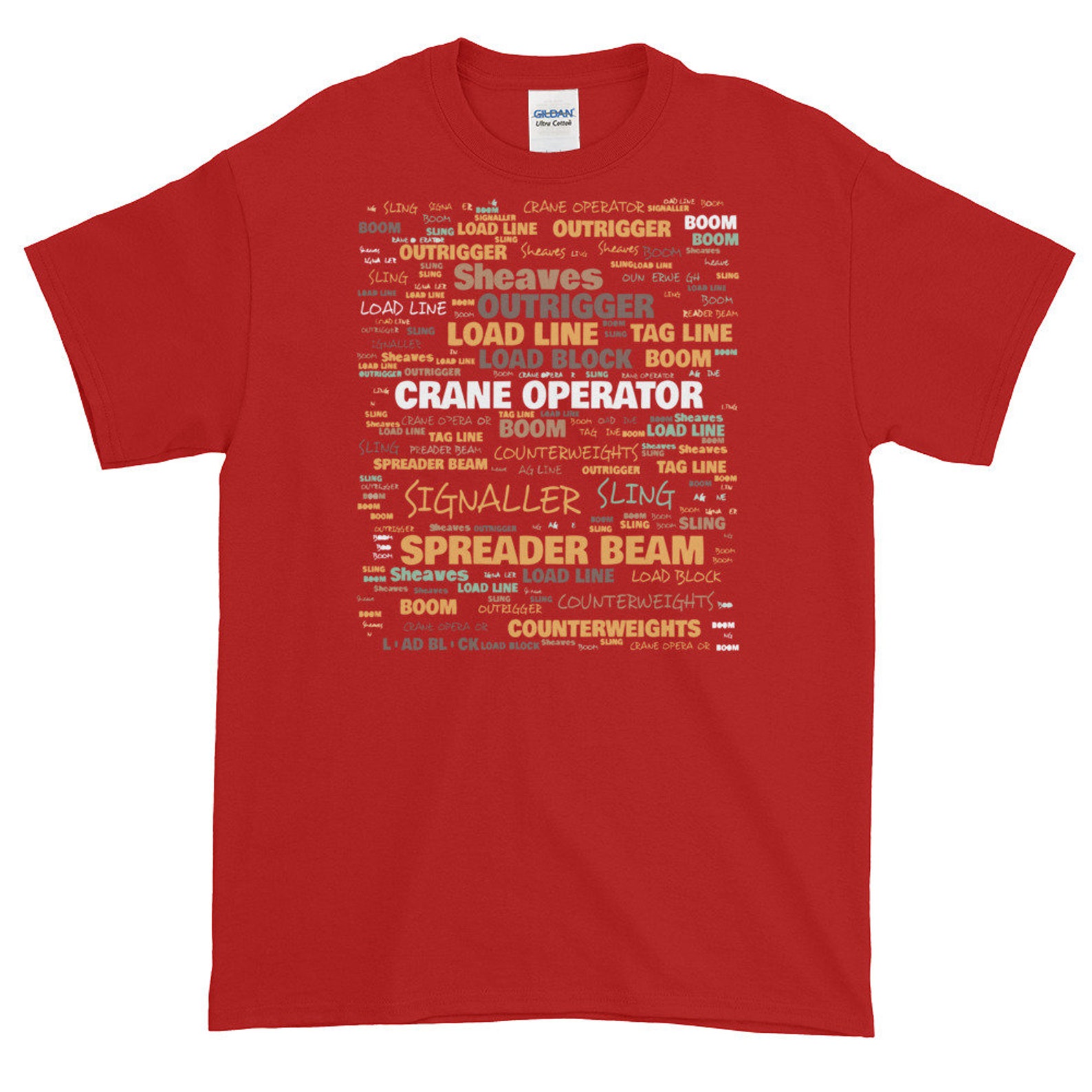 Crane Operating Shirt Crane Operator T-shirt Crane - Etsy