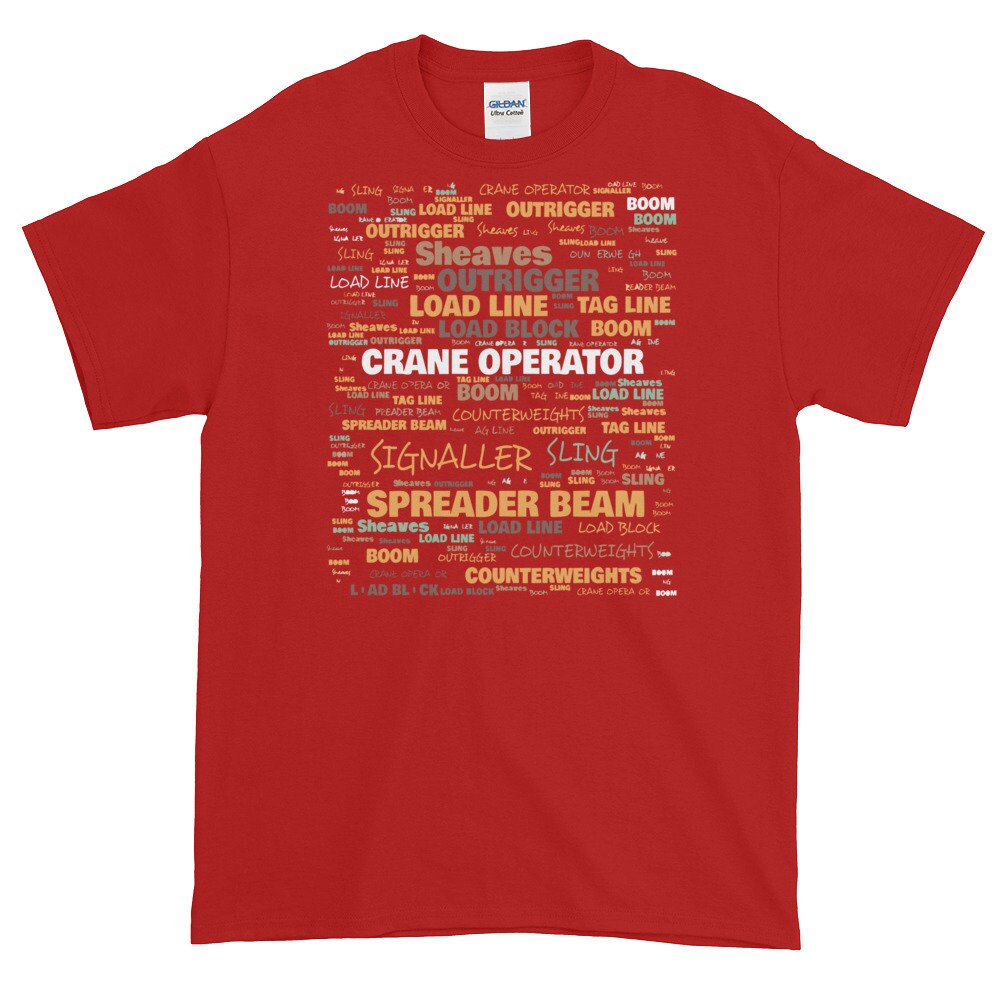 Crane Operating Shirt Crane Operator T-shirt Crane - Etsy
