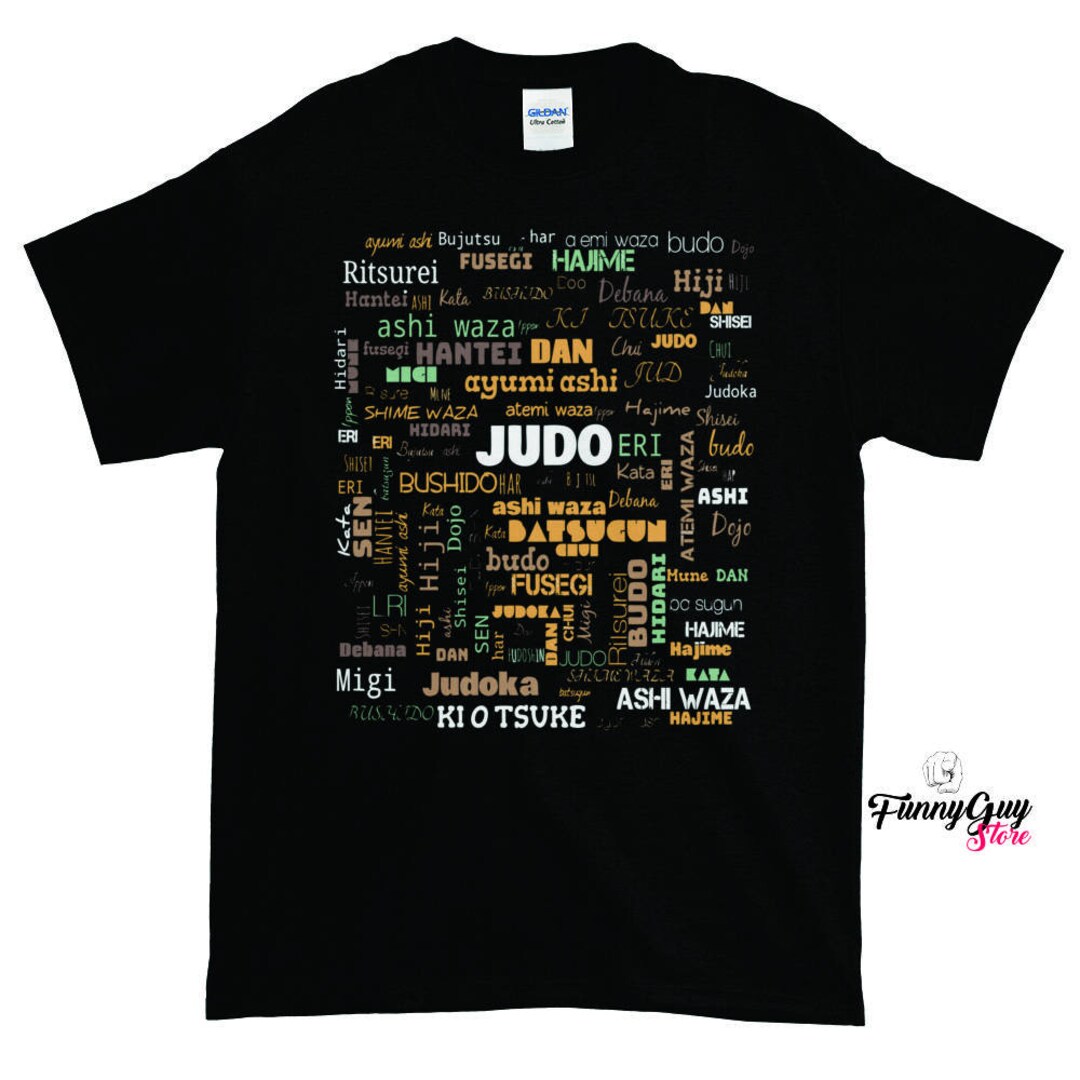 Judo T-shirt Judo Gift Judo Teacher Shirt Judo Student Shirt Love Judo ...