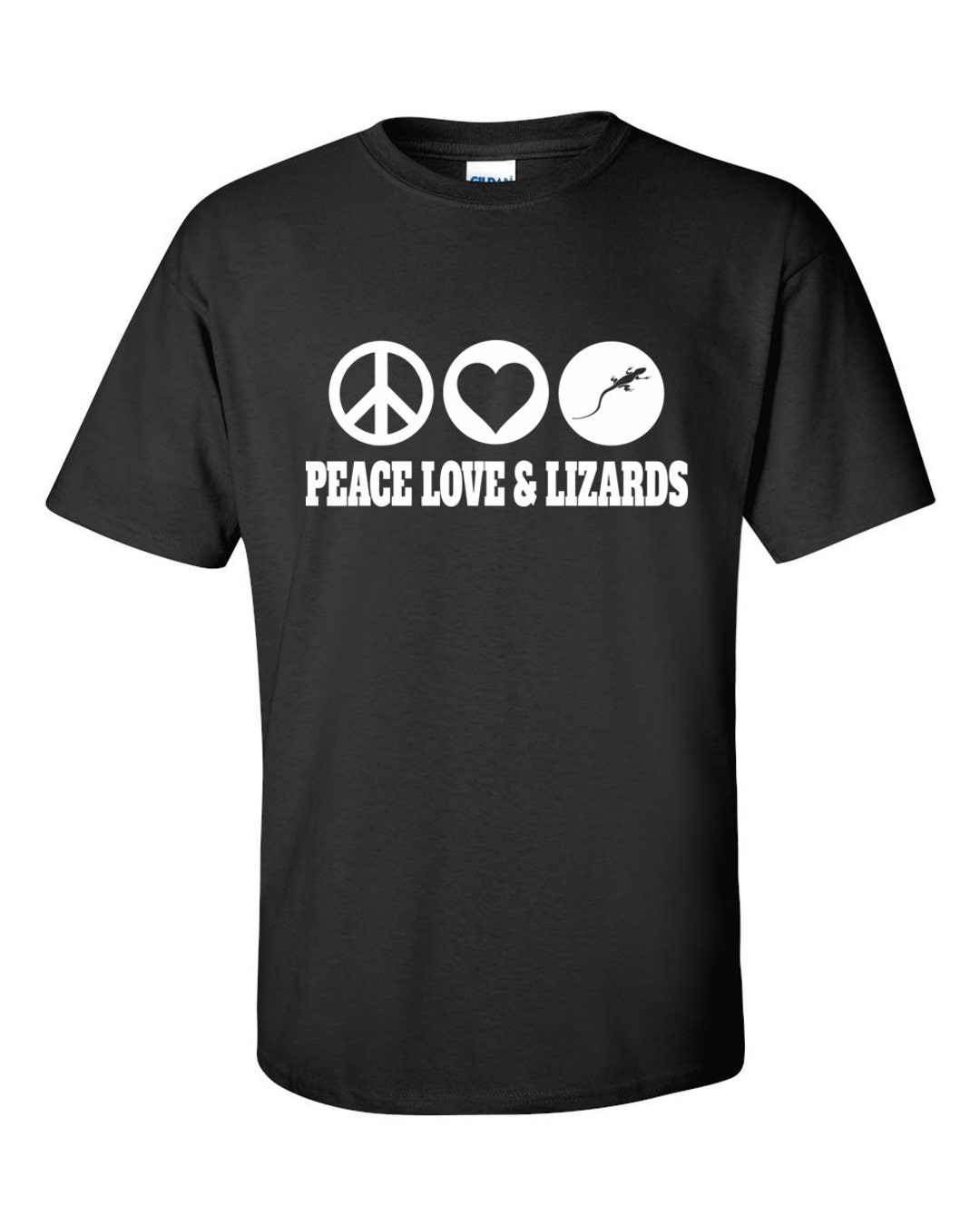Lizard Shirt Peace Love and Lizards T-shirt Lizard Lover Love Lizards ...