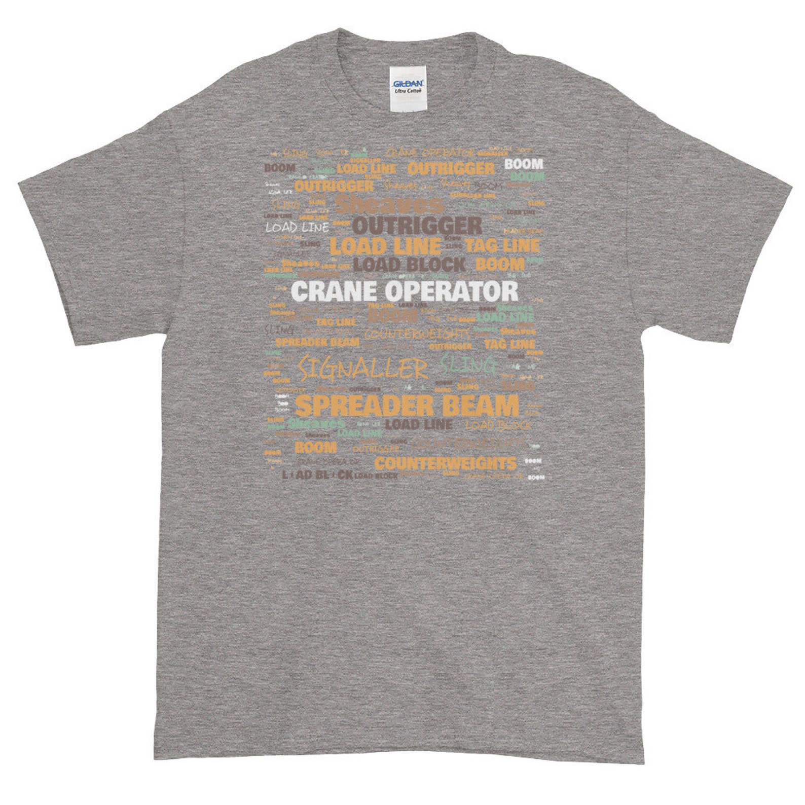 Crane Operating Shirt Crane Operator T-shirt Crane - Etsy
