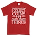Coin Collector Gift Coin Collector Tee Gift for Collector - Etsy