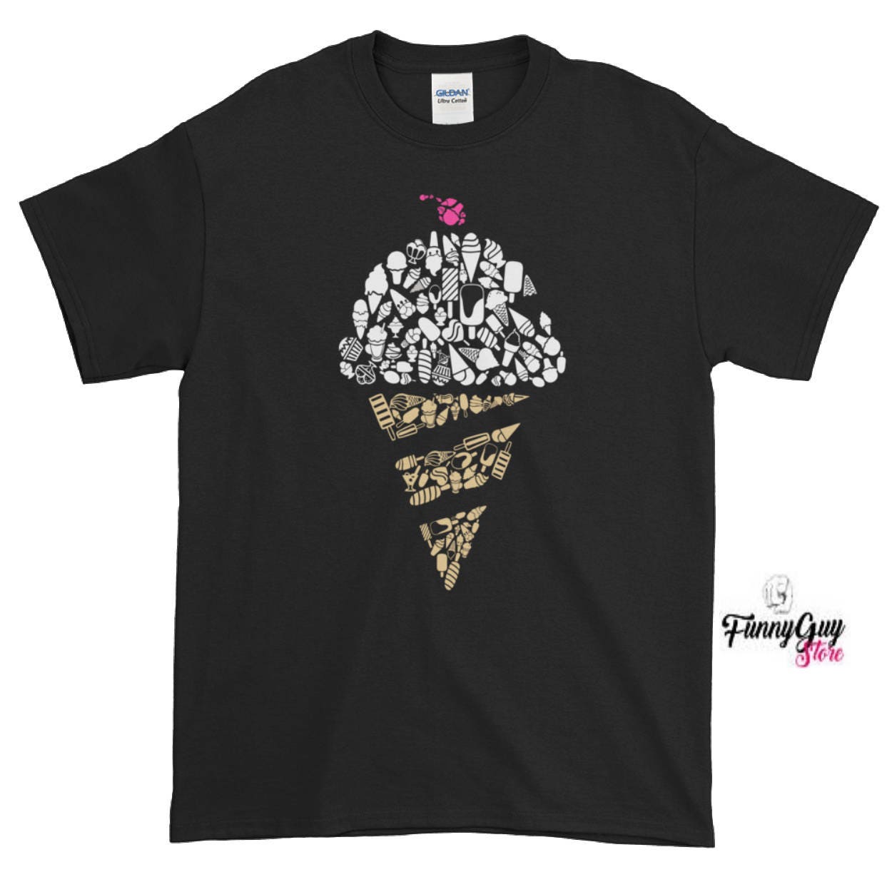 Cute Ice Cream T-shirt Gift For Ice Cream Lovers | Etsy