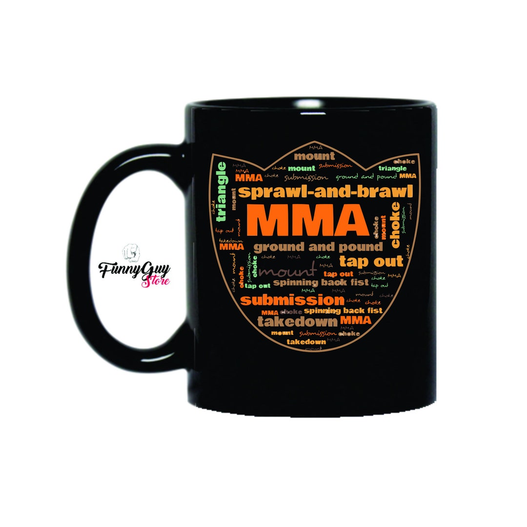 Mma Mug | Mug Mma Fighter | Mma Lover Gift | Mma Terms | Mma Coffee Mug ...