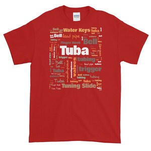 Tuba Player Tshirt / Tuba Tee / Tuba Player Tee / Tuba T Shirt / Tuba ...