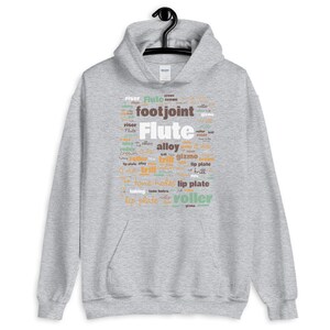 Flute Hoodie | Flute Gift | Gift Flute Player | Flute Player Hoodie ...