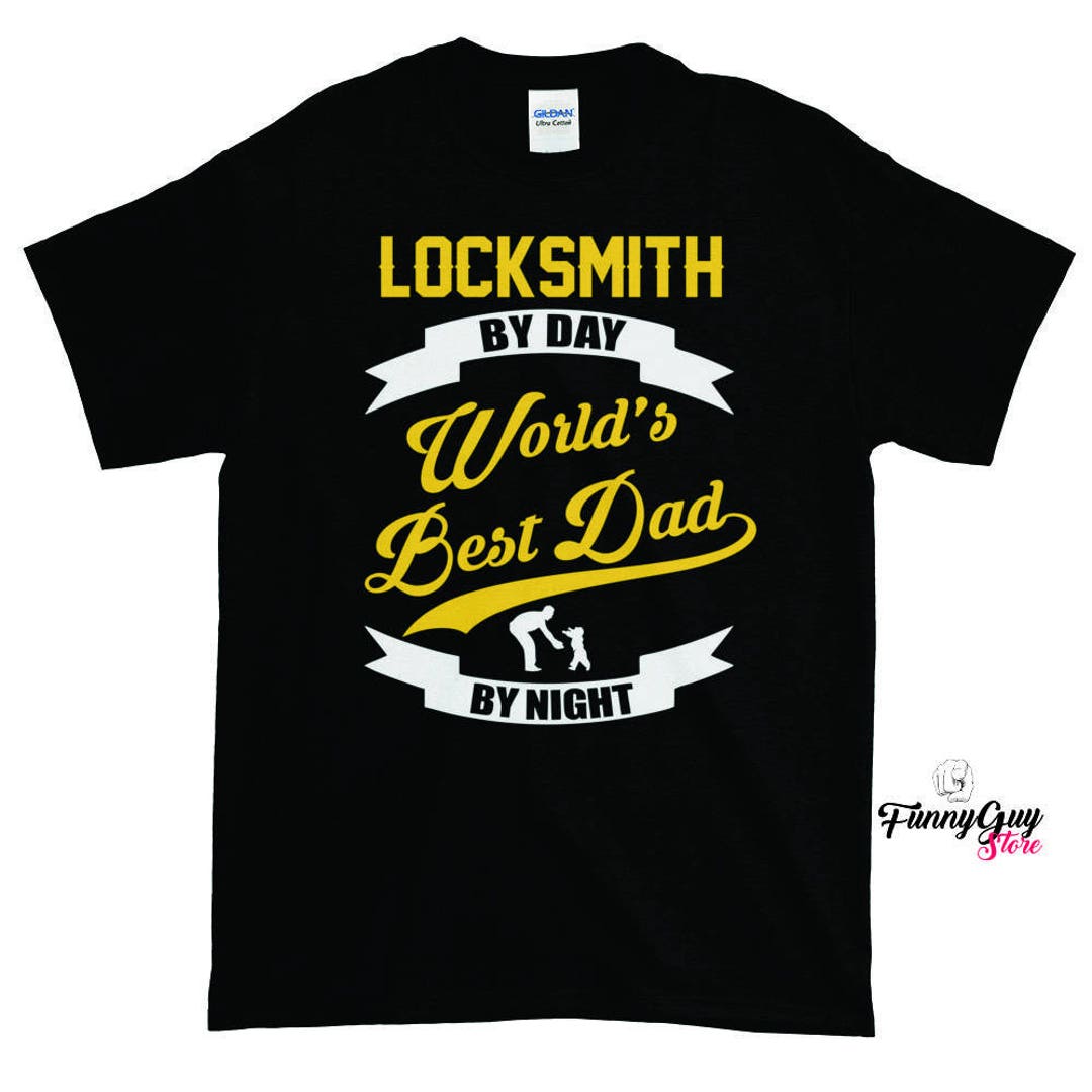 Locksmith T Shirt Locksmith Gift Coworker Gift Locksmith Dad Tee Cute ...