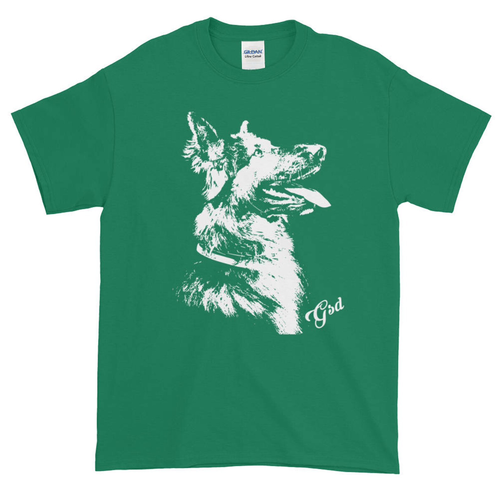 German Shepherd T-shirt Gsd Shirt Gsd T-shirt German Shepherd T Shirt ...