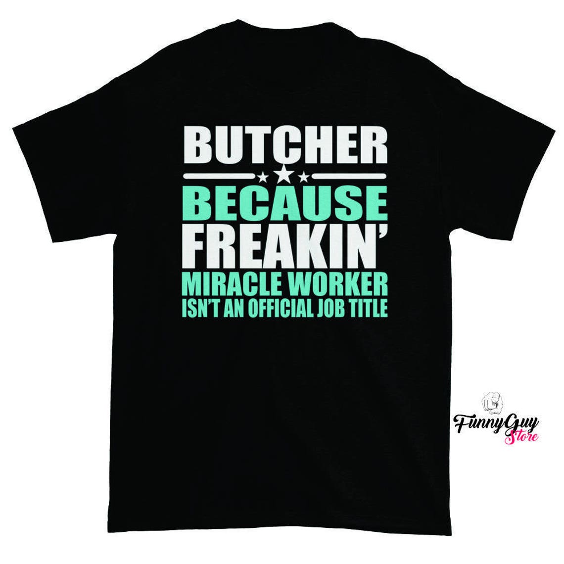 Butcher T-shirt Gift for Butcher Butcher Job Shirt Co - Etsy