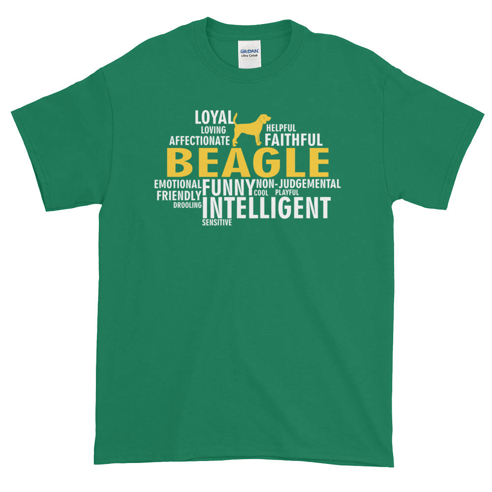 Beagle T-shirt Beagle Characteristics T-shirt Gift for - Etsy