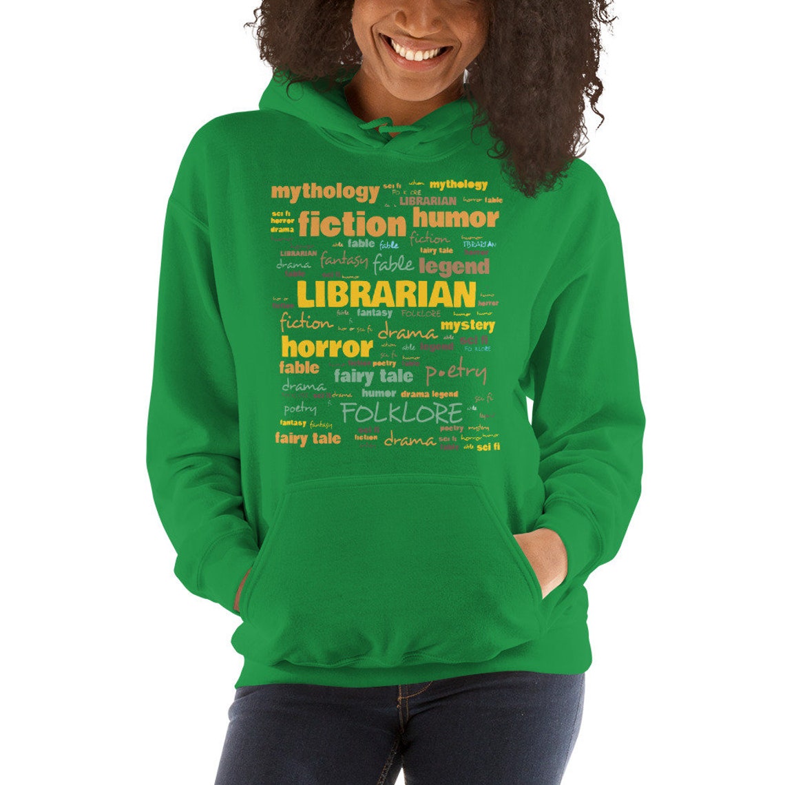 Librarian Hoodie Librarian Gift Gift for Librarian - Etsy
