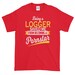 Logger Shirt Gift for Logger Logger T Shirt Logger Gift Coworker Gift ...