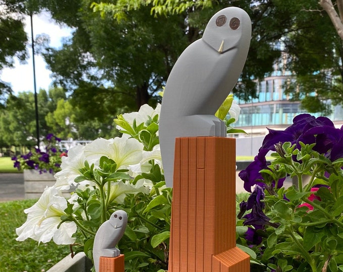 The Belconnen Owl Miniature Model - Canberra - Etsy Australia