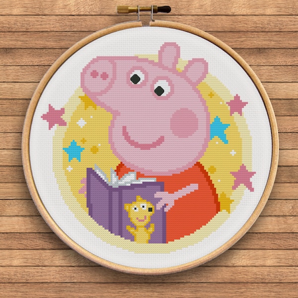 Peppa Pig Pattern - Etsy