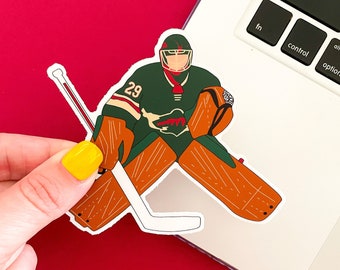 Minnesota Hockey Sticker Waterproof - Etsy