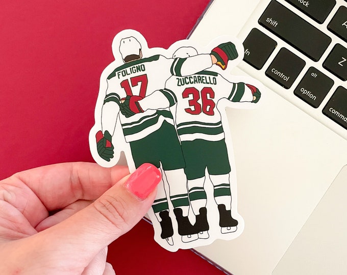 Minnesota Hockey Sticker Waterproof - Etsy