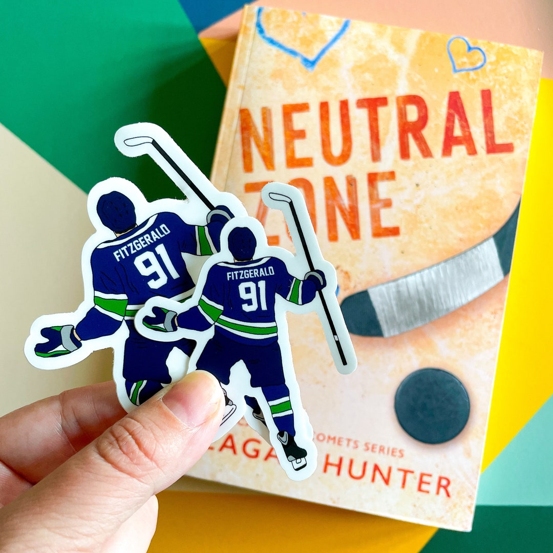 Ivan Fitzgerald Sticker - "neutral Zone" by Teagan Hunter | Carolina Comets Series - Etsy