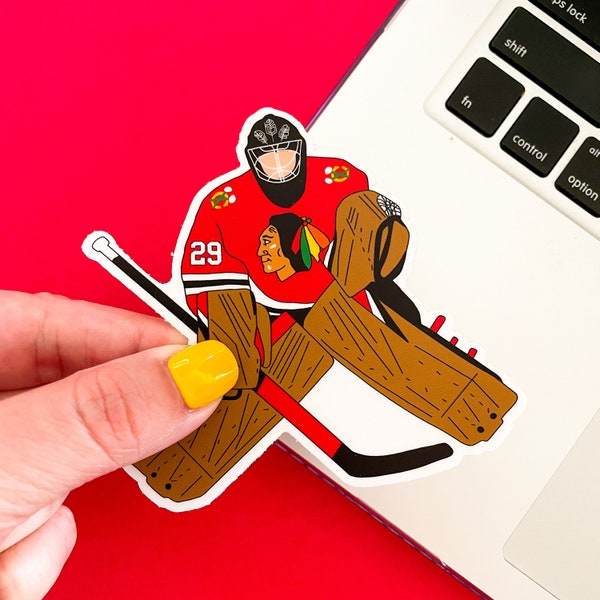 Hockey Sticker - Etsy