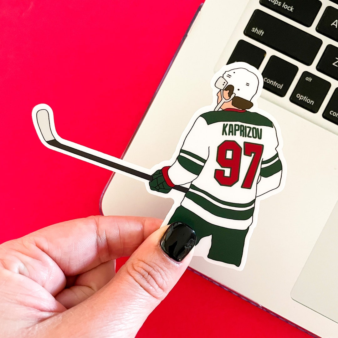 Minnesota Hockey Sticker - Waterproof, Glossy Finish - Etsy
