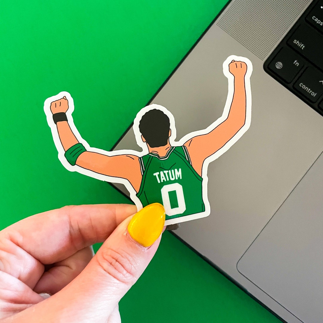 CLEARANCE: Boston Basketball Sticker - Waterproof, Glossy Finish - Etsy