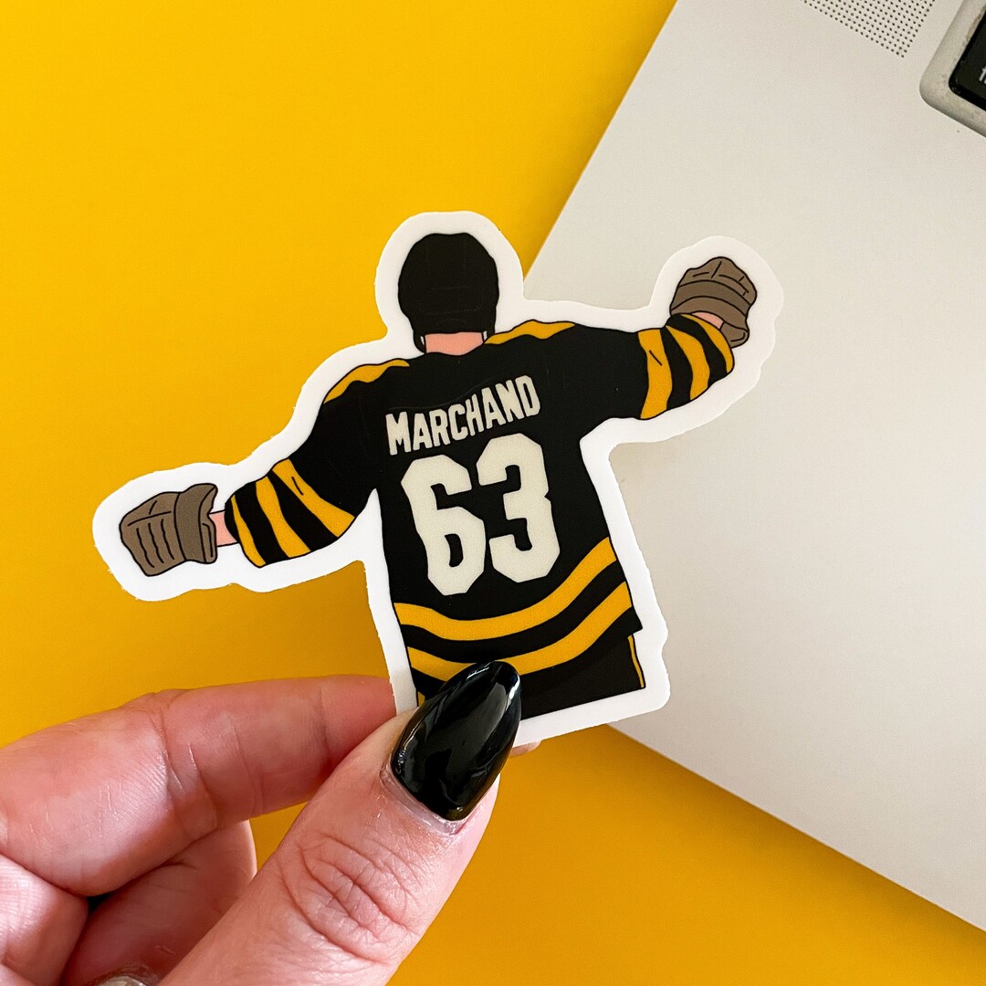 Boston Hockey Sticker Waterproof Satin Finish - Etsy