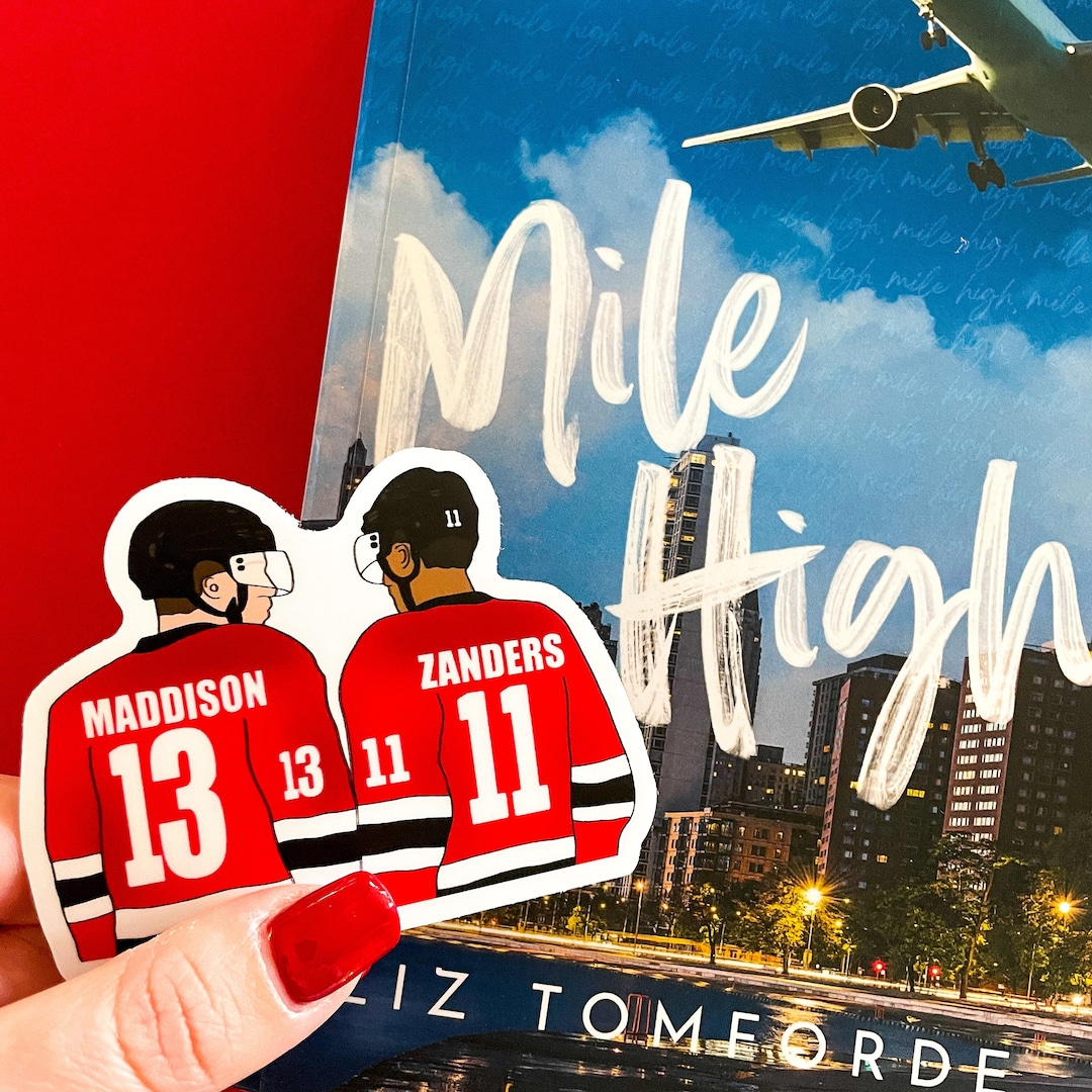 Hockey Romance Sticker mile High by Liz Tomforde - Etsy
