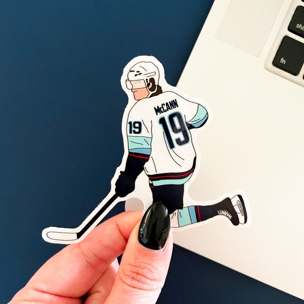 Hockey Sticker - Etsy