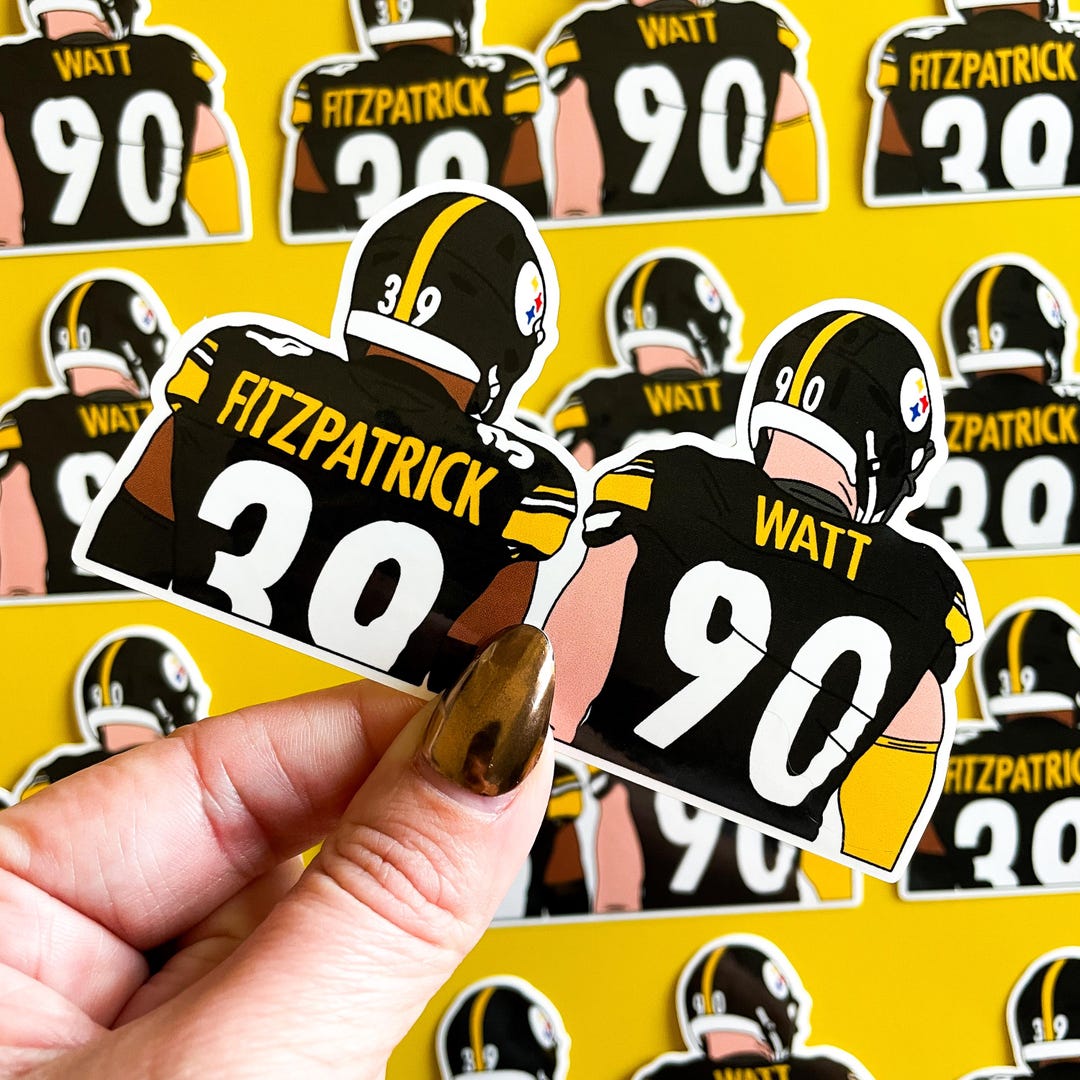 CLEARANCE: Pittsburgh Football Sticker - Waterproof, Glossy Finish - Etsy