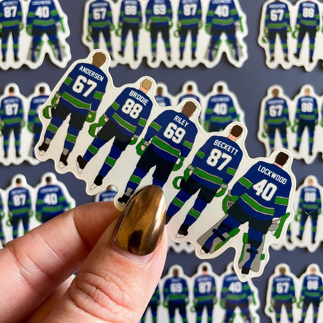 Vancouver Vipers Team Sticker - "playing for Keeps" Series by Becka ...
