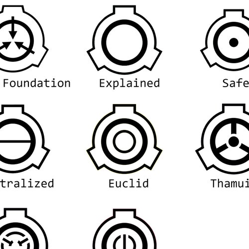 SCP Overlord Vinyl Stickers SCP Foundation SCP Stickers - Etsy Denmark