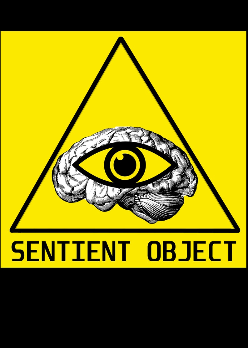 Scp Warning Sign Stickers Etsy