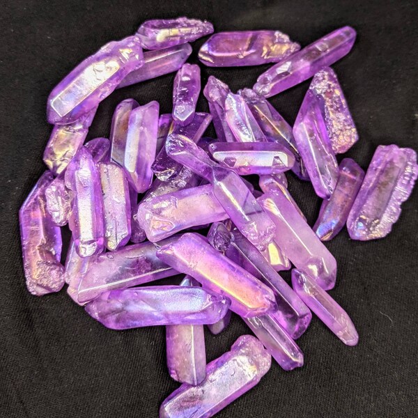 Purple Crystal Points - Etsy