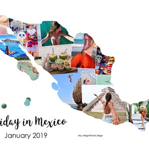Mexico Photo Collage - Etsy