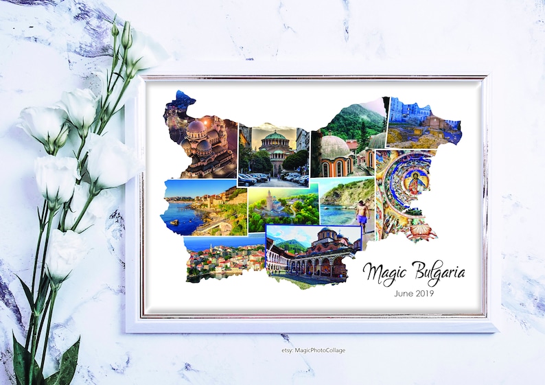 Bulgaria Photo Collage - Etsy