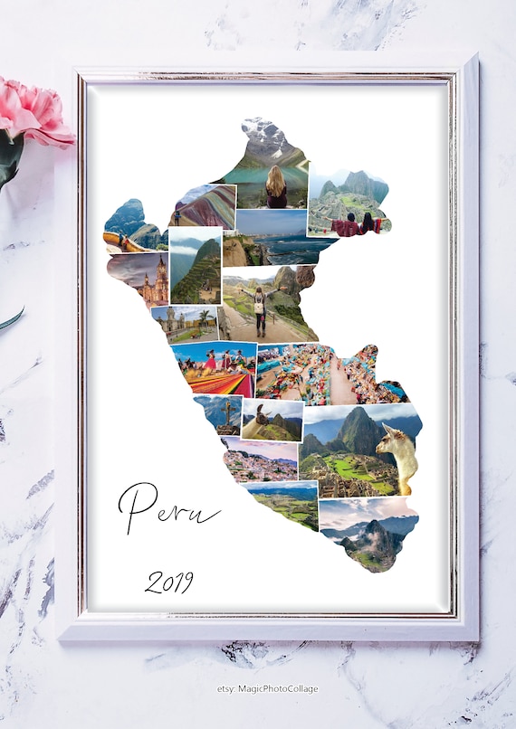 Peru Travel Photo Collage - Etsy