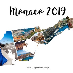 Monaco Photo Collage - Etsy