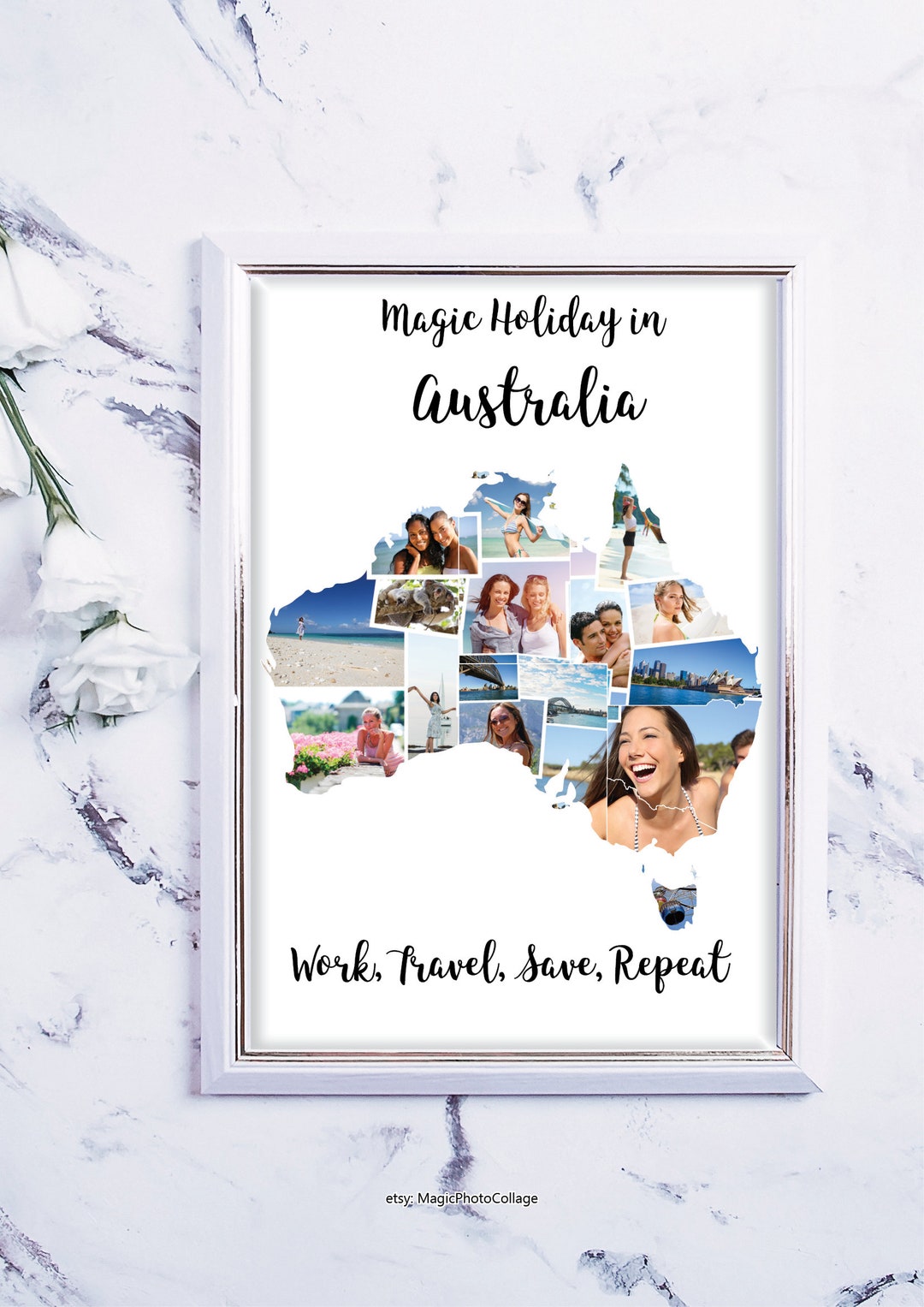 Australia Photo Collage - Etsy UK