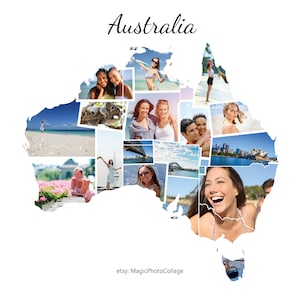 Australia Photo Collage - Etsy UK