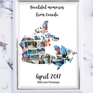 Canada Photo Collage - Etsy