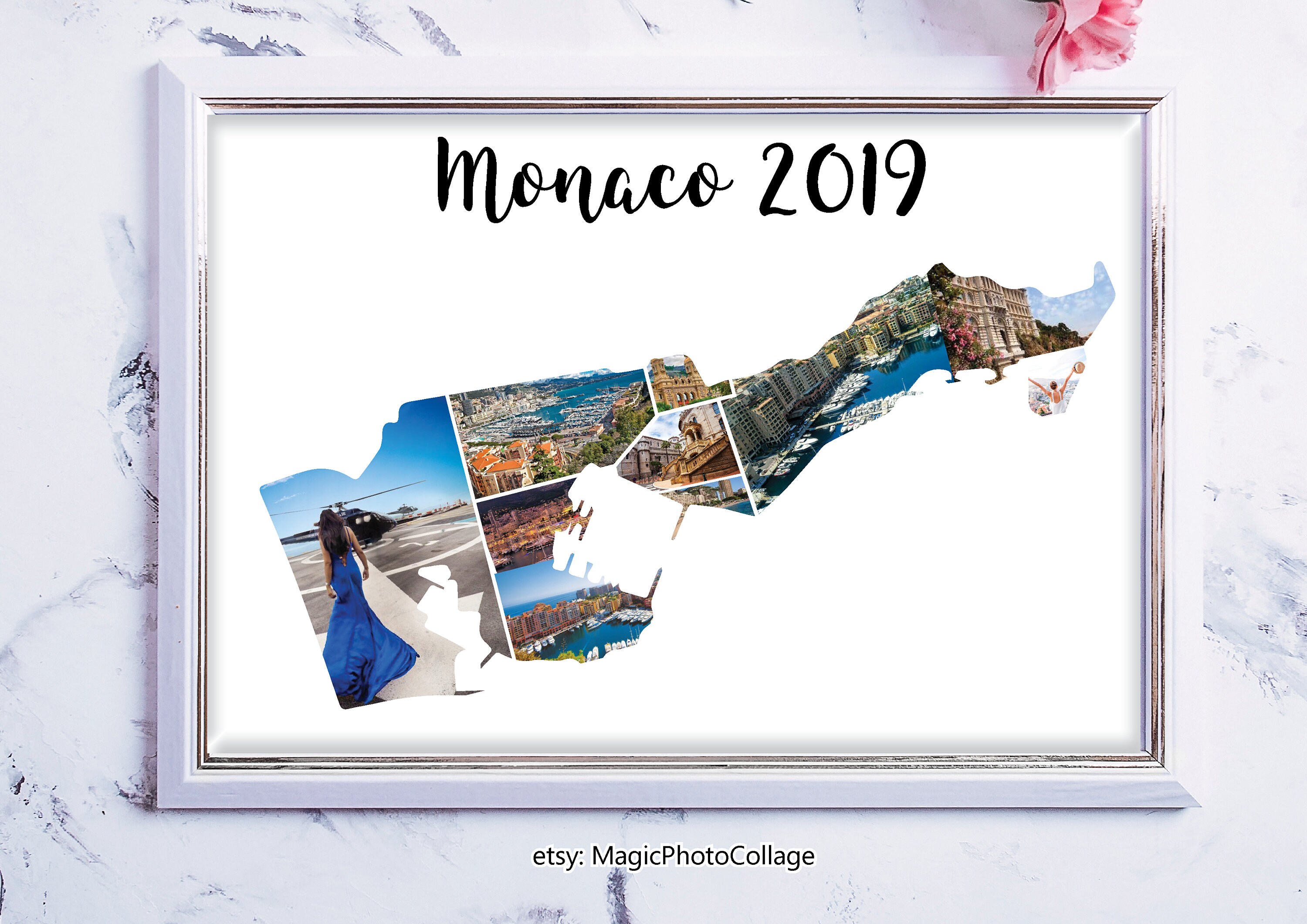 Monaco Photo Collage - Etsy